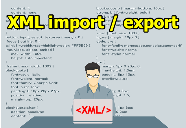XML import/export dat v programu POHODA | ANOWEST